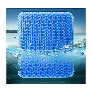 LovezZ Multi-Functional Gel Cushion, Cool and Breathable, high-Elastic Chair seat Support Cushion, Relieve Hip Fatigue