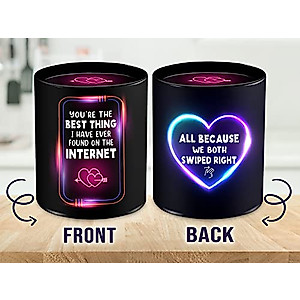 Couple Gifts for Her, Him, Gifts for Girlfriend, Boyfriend, Valentines Day, Anniversary, Christmas, Birthday Gifts for Couple, Funny Husband and Wife Gifts, Vanilla, Lavender Scented Candle 10oz