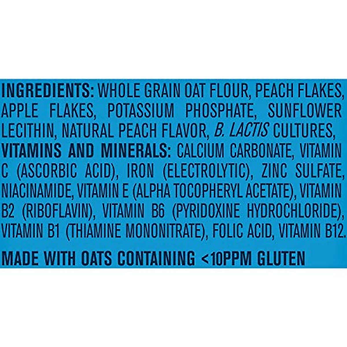 Gerber Baby Cereal 2nd Foods Probiotic, Powerblend, Oatmeal Lentil Peach Apple, 8 Ounce (Pack of 6)