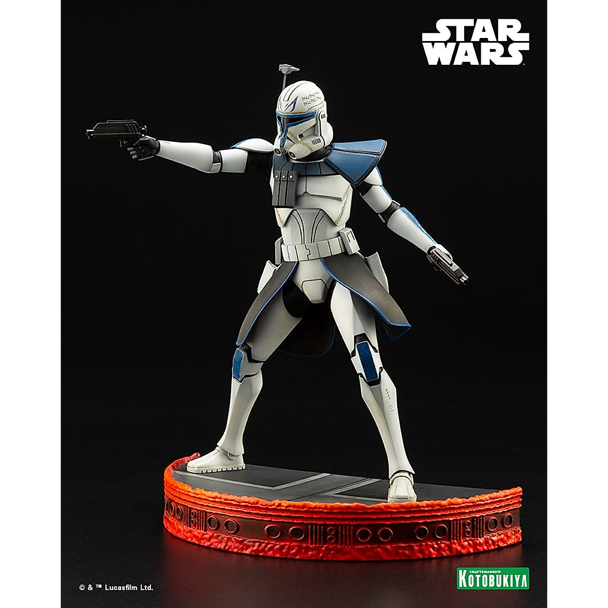 Kotobukiya Star Wars: Escape from The Clones: Captain Rex ARTFX Statue, Multicolor