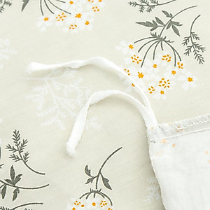 JETAYU Floarl Duvet Cover Twin, Luxury Microfiber Floarl Bedding Set Twin, 3 Pieces Twin Duvet Covers Floral, 1 Duvet Cover and 2 Pillowcases with Zipper Closure, Breathable Easy Care (Floarl, Twin)