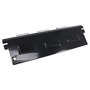 2-Pack BBQ Grill Heat Shield Plate Tent Replacement Parts for Kenmore 463350505 - Compatible Barbeque Porcelain Steel Flame Tamer, Flavorizer Bar, Vaporizer Bar, Burner Cover 11 3/4""