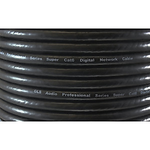 GLS Audio 50-Feet Ethercon Compatible RJ45 Cat6 Cable OFC Pro Tour Heavy Duty G-Shell G45