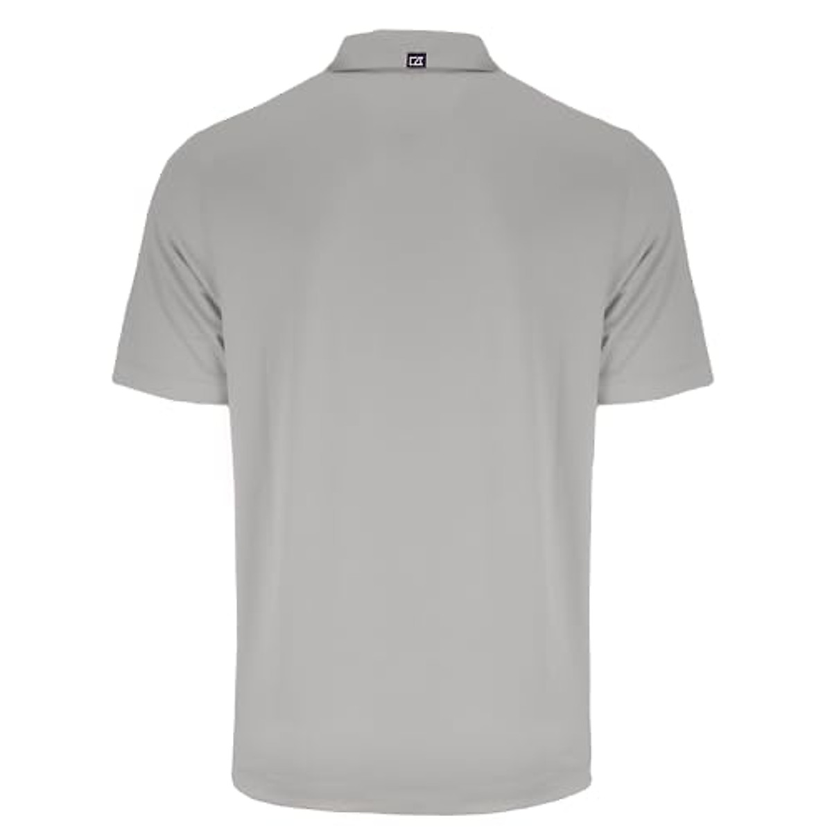 Cutter & Buck Men's Gray Seattle Seahawks Throwback Forge Eco Stretch Recycled Polo