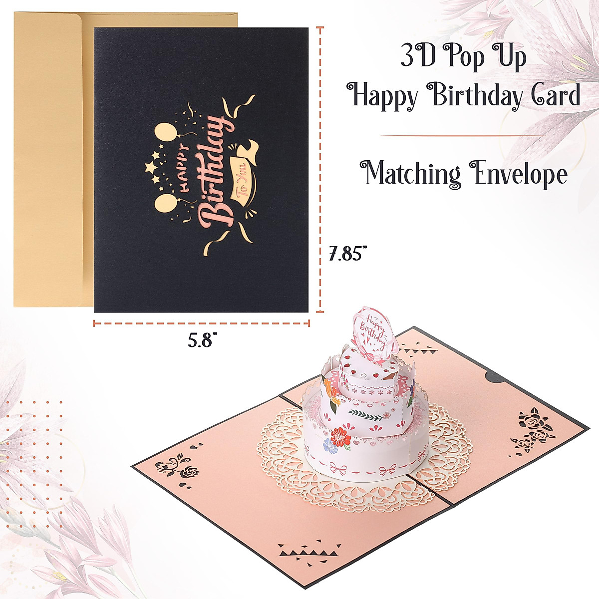 Mr. Pen- Pop Up Birthday Card, Happy Birthday Card, 3D Pop Up Cards, Birthday Pop Up Card, Pop Up Greeting Cards, Happy Birthday Cards, 3D Birthday Cards