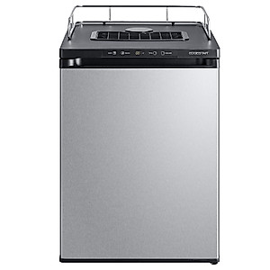 EdgeStar BR3002BL 24 Inch Wide Kegerator Conversion Refrigerator for Full Size Keg - Black