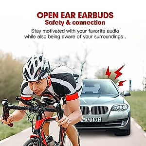 Ttbesmi Open Ear Buds Ear Clip Bone Conduction Headphones Head Phones Bluetooth Clip On Headphones Tiny Wireless Bone Buds Bluetooth Clip On Bone Conduction Headset Auriculares De Conduccion Osea