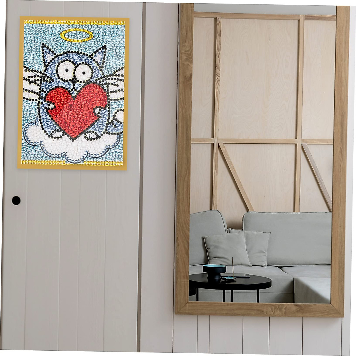 FAVOMOTO 4pcs Diamond Frame Picture Frames Display Shelf Photo Frame Diamond Art Frames Magnetic Frame Frames 30x40cm Painting Kit for Kid Art Picture Frame Creative Picture Frame