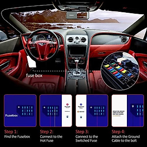 Virtual Bundle of Dash Cam & Hardwire Kit