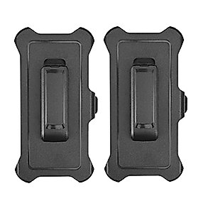 2PCS Replacement Belt Clip Holster for OtterBox Defender Series Case Apple iPhone 12, iPhone 12Pro, iPhone 13,iPhone 13Pro - 6.1"