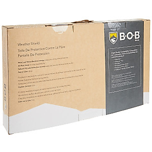 BOB Gear Weather Shield for Single Jogging Strollers , 47.2x42.5x0.1 Inch (Pack of 1)