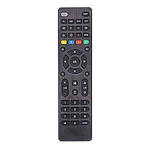 Replaces Universal Remote Control for Samsung, Sharp, LG, Sony, Panasonic, Toshiba, Blu-ray/DVD Players, Streaming Media Players, Universal Remote for All TVs - Easy Setup