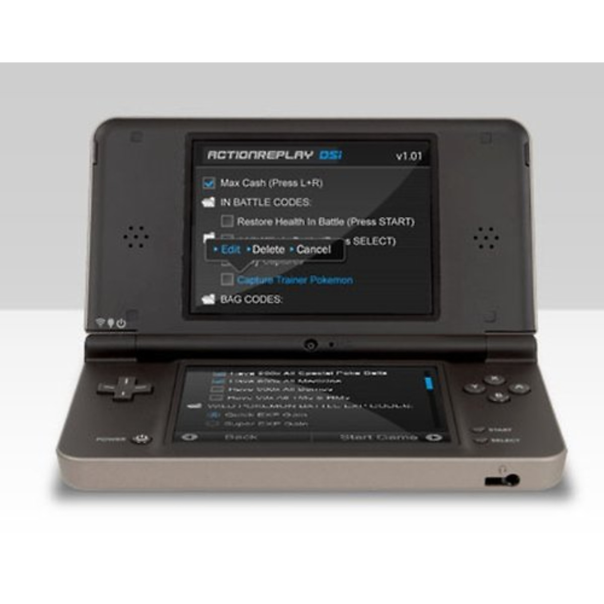 Datel Action Replay Cheat System (3DS/DSi XL/DSi/DS Lite) - DS blue