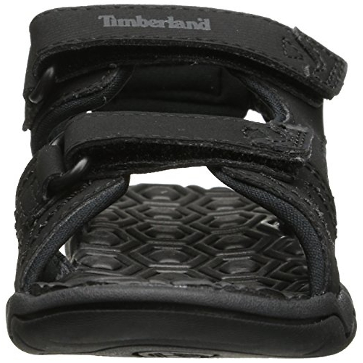 Timberland Adventure Seeker Two-Strap Sandal (Big Kid),Blackout,6 M US Big Kid