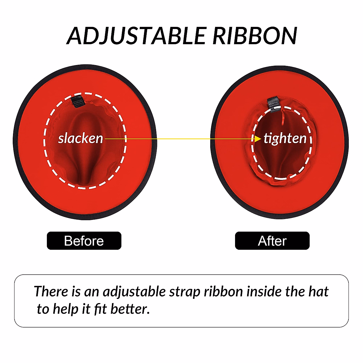 KUJUHA Women Men Wide Brim Fedora Hat