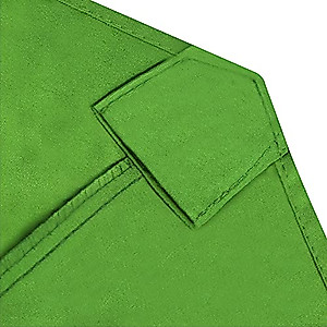 EliteShade USA Sunumbrella 9ft Replacement Covers 8 Ribs Market Patio Umbrella Canopy Cover (CANOPY ONLY)(Macaw Green)