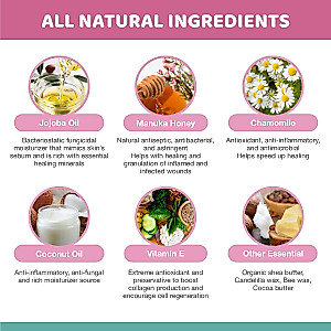 Wellnergy Pets Soothing Balm for Dogs - Natural Paw Protection and Skin Soother for Dry Paw Pads and Noses - Vet Formulated Elbow Butter and Dog Foot Cream - Dog Snout Balm and Dog Feet Moisturizer