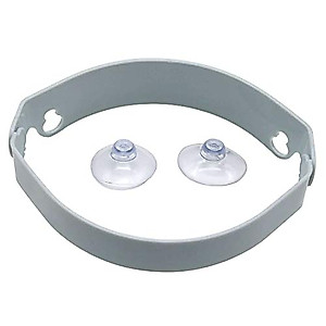 Foldable Kitchen Sink Trash Rack Strong Sucker Garbage Bag Holder Kitchen Trash Bracket Plastic Sink Clip-on Storage Rack, Random Color (Ellipse)