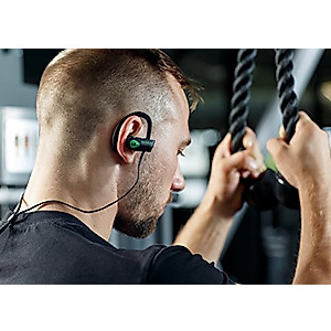 Edelin Bluetooth Headphones - Wireless Earbuds with Mic HD Stereo Noise Cancelling Waterproof IPX7 for Sport Running Gym - Earphones Compatible iPhone 8 X Samsung Galaxy S9 Android iOS - Headset