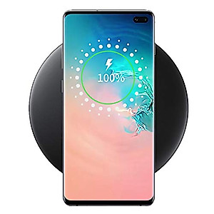 #tqc6qS Double-Coils Qi Wireless Charger Charging Stand Dock for Galaxy S10 S10+