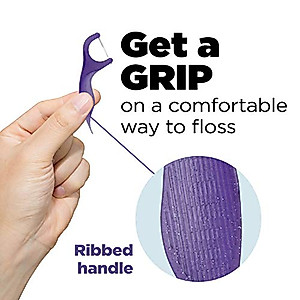 GUM - 887DD Comfort Slide Flossers for Tight Spaces, Fresh Mint, Dental Floss Picks, 90 Count (Pack of 6)