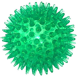 PetSport 2" Gorilla Spiky Ball Floating Dog Toy - Small | Vanilla Scented Super Durable TPR Rubber | Ultra Light, Strong & Bouncy | Play Fetch with Your Pet, Colors Will Vary