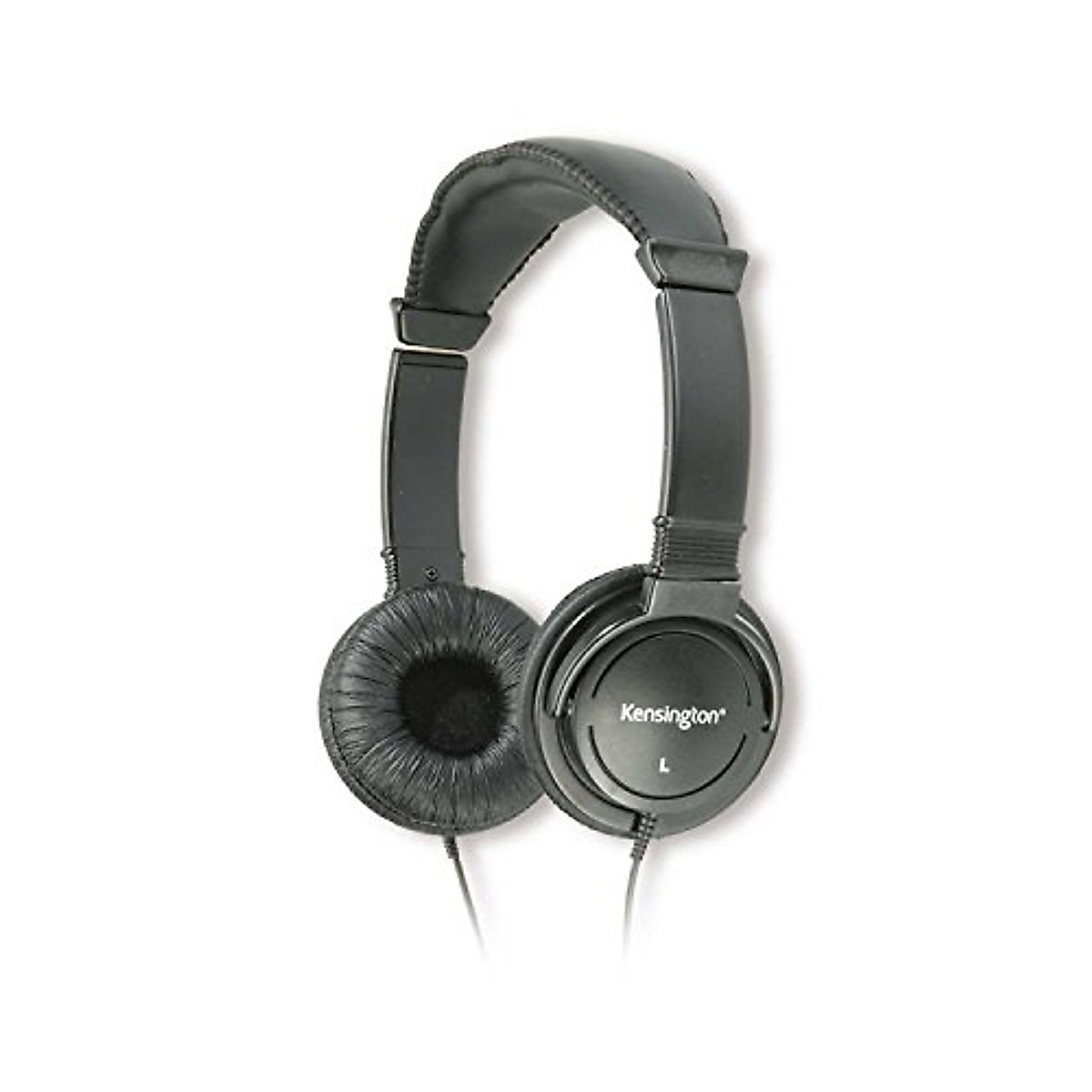 Kensington Hi-Fi On-Ear Headphones with 9-Foot Cord (K33137),Black