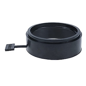 LuckyHigh Angle Grinder Dust Shroud 7" Grinder Dust Shroud Cover Black Universal Surface for Universal Grinding Grinder Polisher