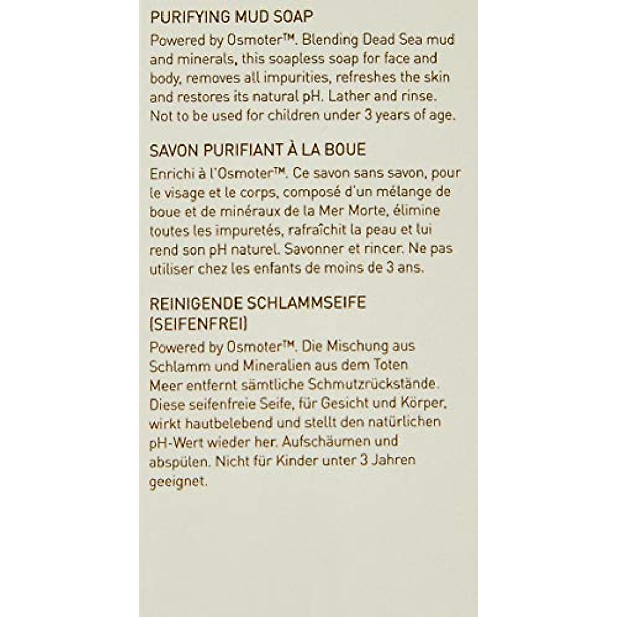 AHAVA Purifying Dead Sea Mud Soap - Face & Body Cleansing Bar to Purify the Skin, Enriched with Exclusive Mineral Blend of Dead Sea Osmoter and Dead Sea Mud, 3.4 Oz, (Packaging May Vary)