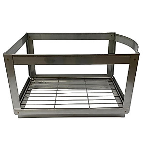 MirOil F919C Basin Oil Filter Frame for Oil Filtration, Compatible with Wide Range of Portable Filter Machines and Deep Fryers, Maintain Quality & Taste of Fried Foods, Extends Oil Life (FRAME ONLY)