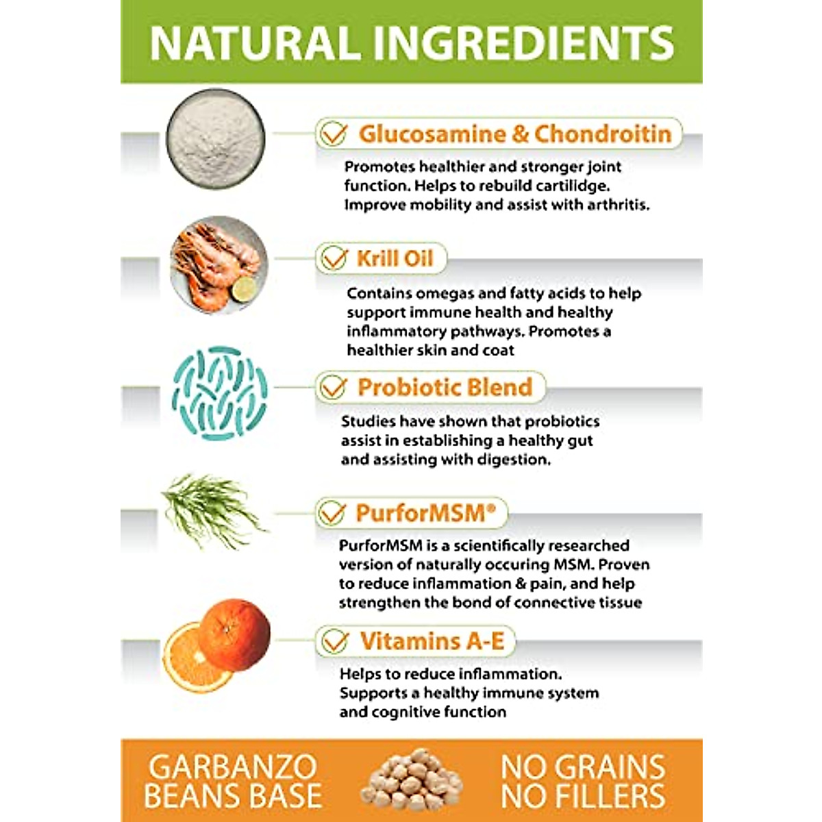 Googipet 10 in 1 Dog Multivitamin with Dog Probiotics for Gut Health, Dog Vitamins and Supplements with MSM & Glucosamine for Dogs Hip & Joint Support - Chondroitin & Omega 3 Fish Oil for Skin & Coat