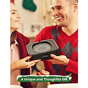 Meatanty Mouse Mover Undetectable, Super-Silent Mouse Jiggler Device Move Randomly, Automatic Wiggler Shaker Giggler, Adjustable Interval Timer, Keep Computer Laptop Active for Office Home Remote Work