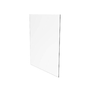 FixtureDisplays® 22x28" Clear Transparent Acyrlic Plexiglass Lucite 1/8" (3mm) Thickness Sneeze Shield DIY Panel 10076-22 * 28"-NF