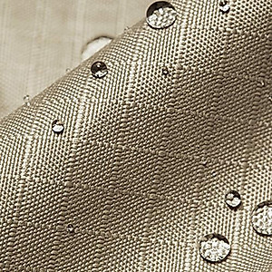 Garden Winds Replacement Canopy Top Cover for Single Tier 11 Ft Round Solar Umbrella - RipLock 350