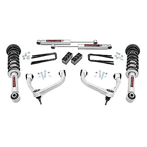 Rough Country 3" Suspension Lift Kit w/N3 Struts for 2009-2013 F-150 4WD - 54431
