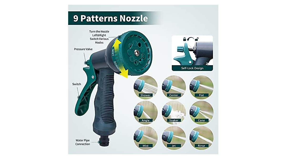 Berry&Bird Garden Portable Hose Reel - Effortless Watering & Storage