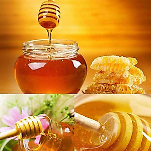 ＫＬＫＣＭＳ 10x Wooden Spoon Dipper Server for Maple Syrup , 8cm