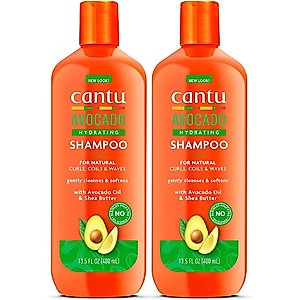 Cantu Avocado Shampoo 13.5 Ounce (400ml) (Pack of 2)