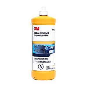 3M Rubbing Compound, 05973, Liquid Formula,1 qt (32 fl oz/946 mL)