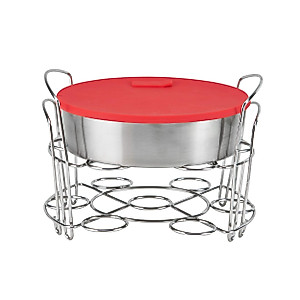 Instant Pot Stainless Steel Official Cook and Bake Set, Compatible with 6-quart and 8-quart cookers