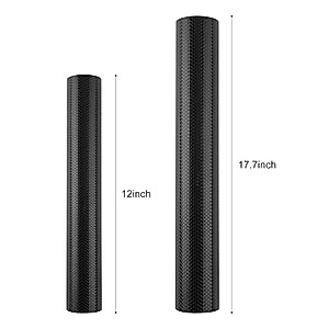 Janeart Kitchen Cabinet Shelf Liner, Non-Adhesive Shelf Liners, Easy to Cut Dot Design Drawer Liner, Non Slip Waterproof Kitchen Pantry Liner(12 inch x 72 inch, Black)