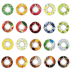 XinYuan 17 Pack Flavors Pod for Air Up Water Bottle,New Fruity Scented Water Bottle for Air Up Flavors Pod with Scented Accessory for Daily Exercise Boost Drinking Water