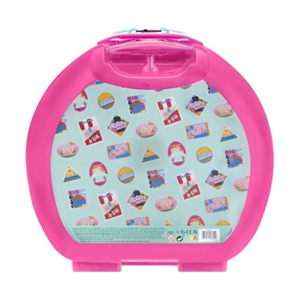 L.O.L. Surprise! OMG World Travel Fashion Closet On-The-Go with Rolling Storage fits 4 Dolls and Accessories, Great Gift for Kids Ages 4+