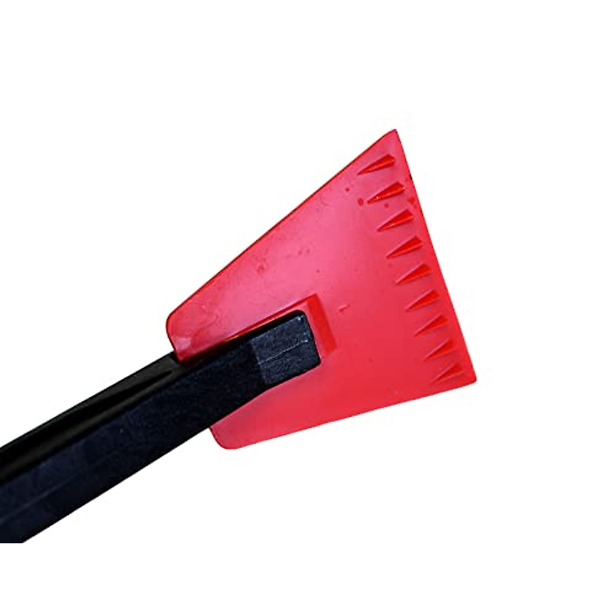 Dependable Industries inc. Essentials Set of 2 Auto Snow Brush Scraper Combo 17" Long Unbreakable ABS Handle for Cars, Trucks, SUVs