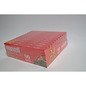 Maxell UR 90 Audio Cassette 24-Pack