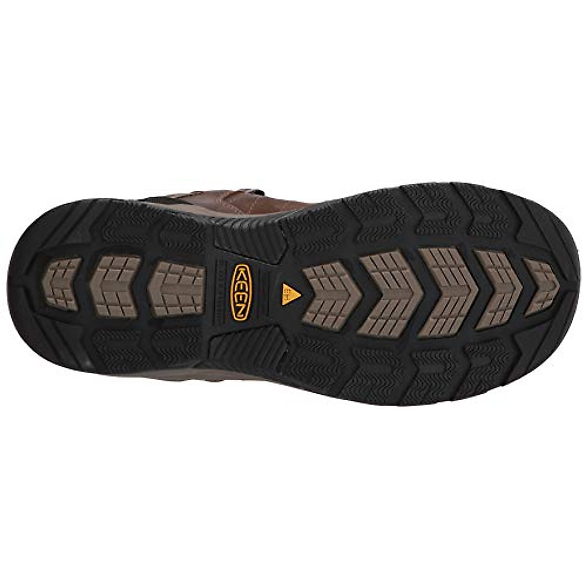 KEEN Utility Men's Flint 2 Low Steel Toe Waterproof Non Slip Work Shoe, Cascade Brown/Orion Blue, 10.5 Wide US