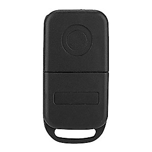 Suuonee Key Fob Case, 2 Button Remote Flip Key Fob Case Shell Cover Fit For SLK Class E113 ACES W168
