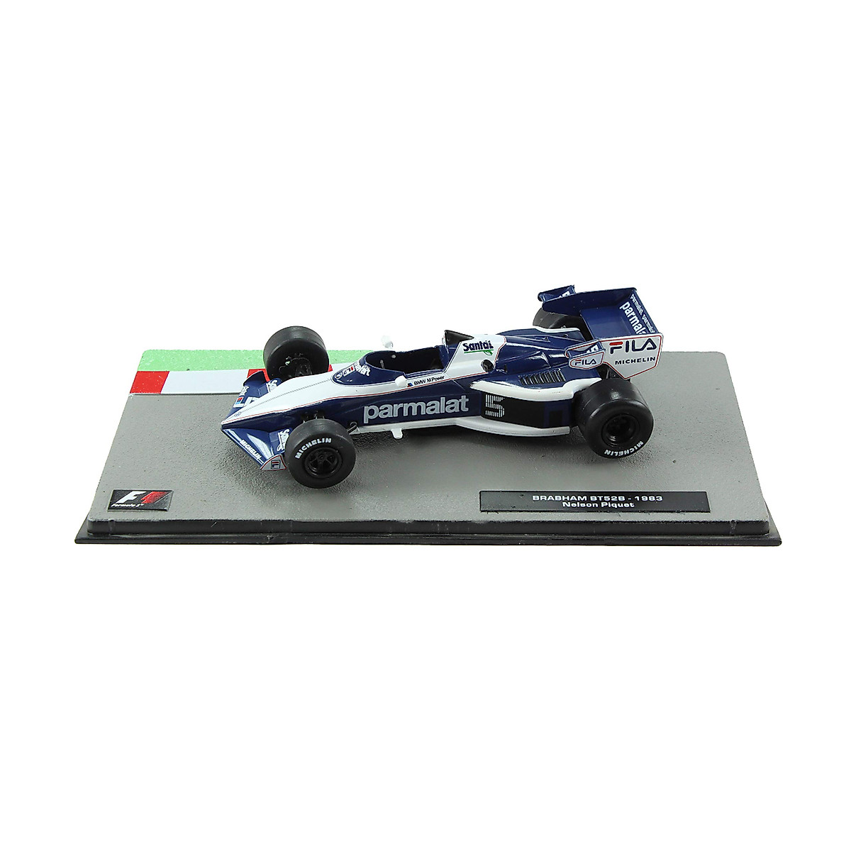 Deagostini Diecast 1:43 F1 Scale Model - Nelson Piquet F1 Brabham BT52B Race Car 1983