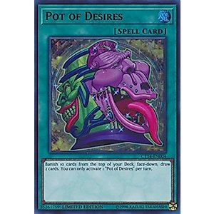 Pot of Desires - CT14-EN004 - Ultra Rare - Limited Edition