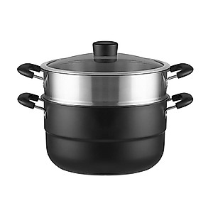 Household stainless steel steamer, steamed, fish, steamer, induction cooker, gas stove